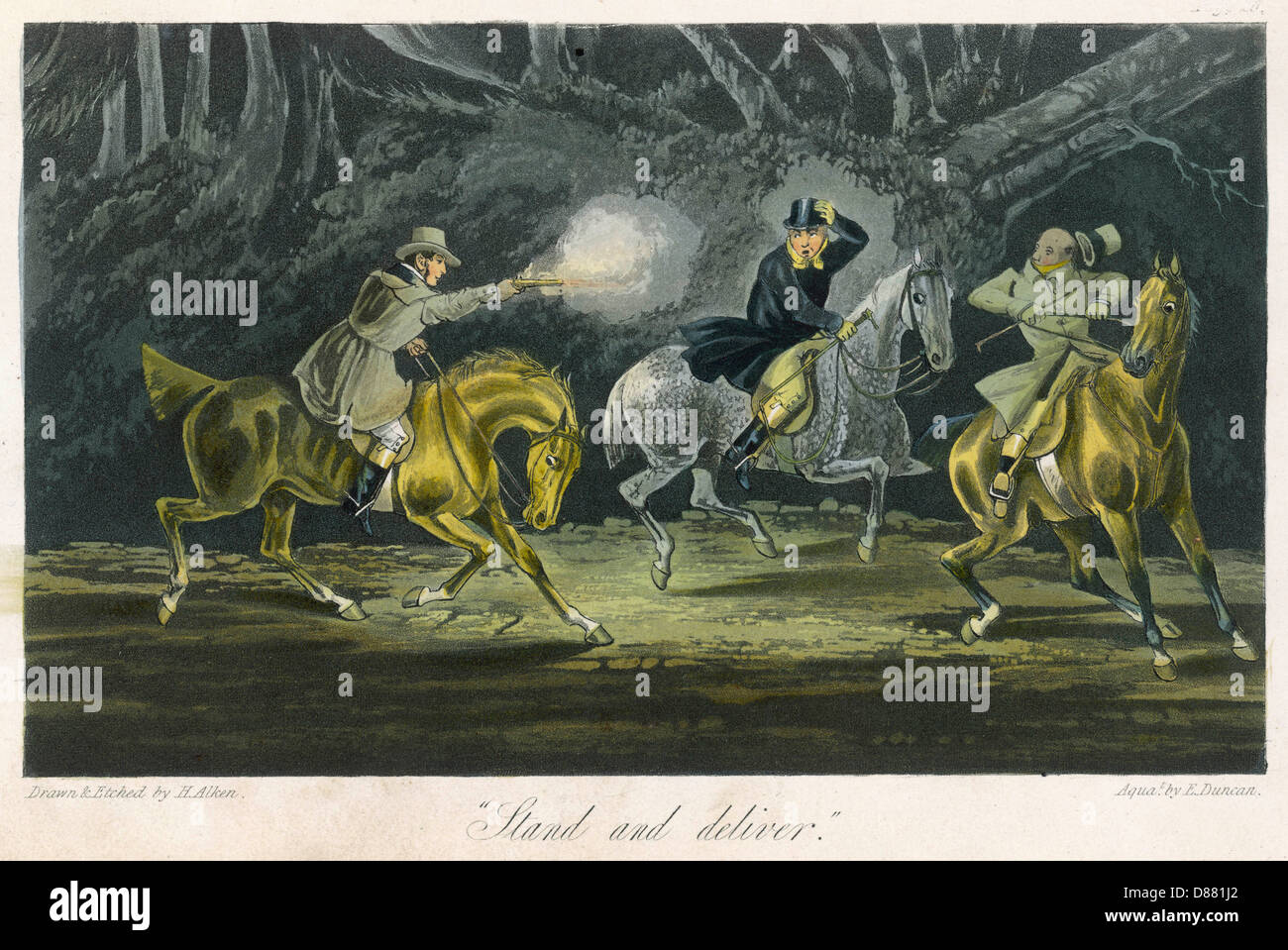 Highwayman gun hi-res stock photography and images - Alamy