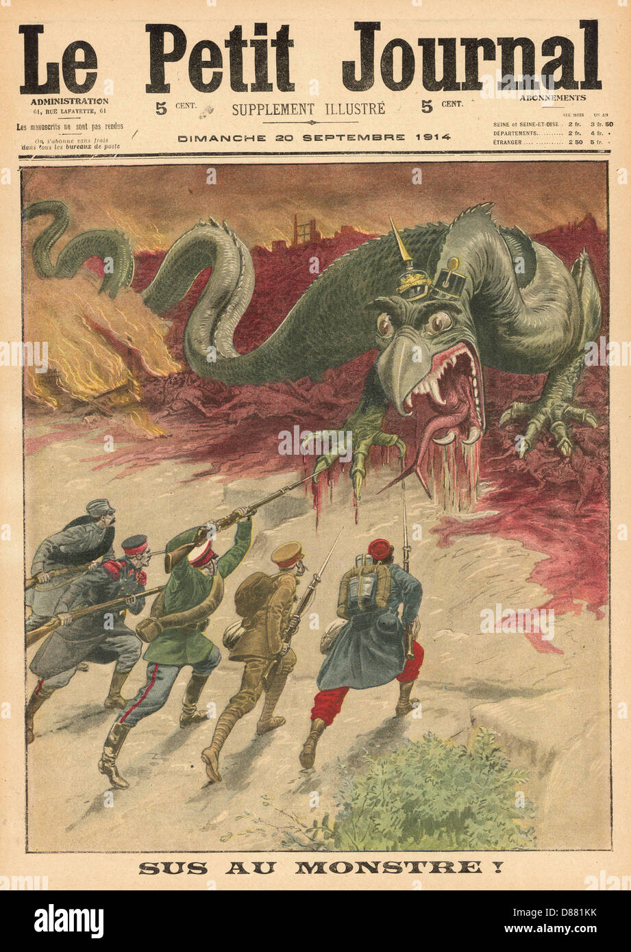 UNITED AGAINST MONSTER! Stock Photo - Alamy