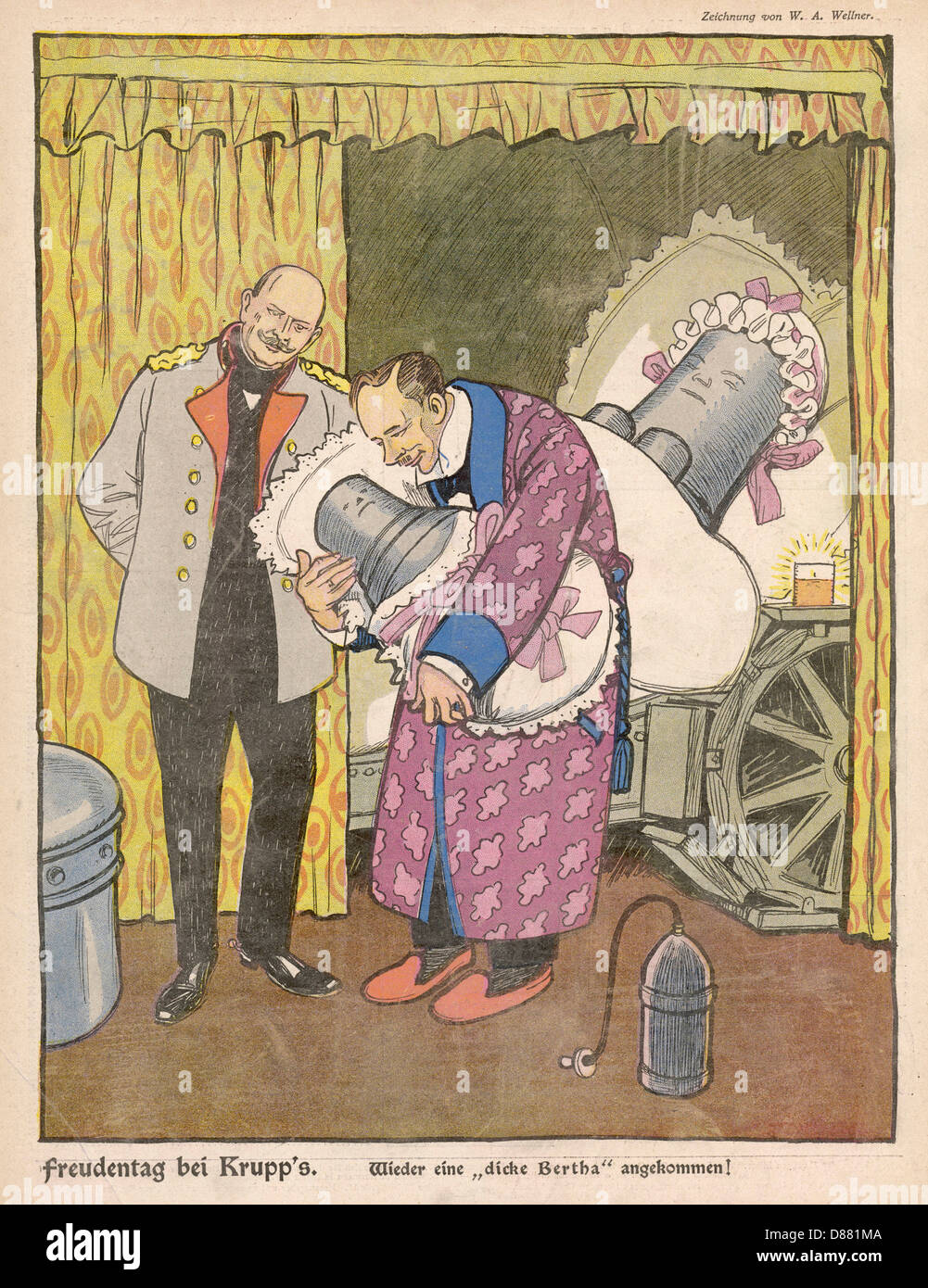 NEW ARRIVAL AT KRUPPS Stock Photo - Alamy