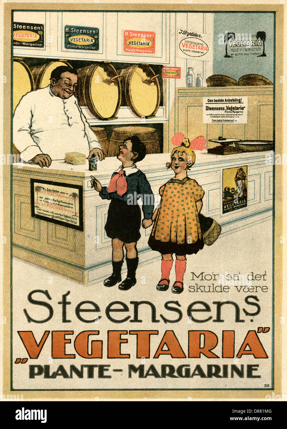 Butter advert hi-res stock photography and images - Alamy