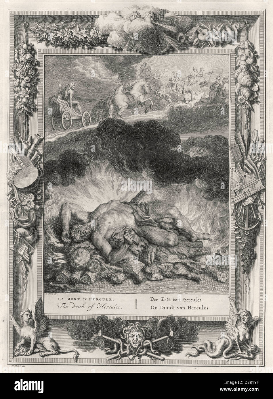 Herakles is Killed Stock Photo - Alamy