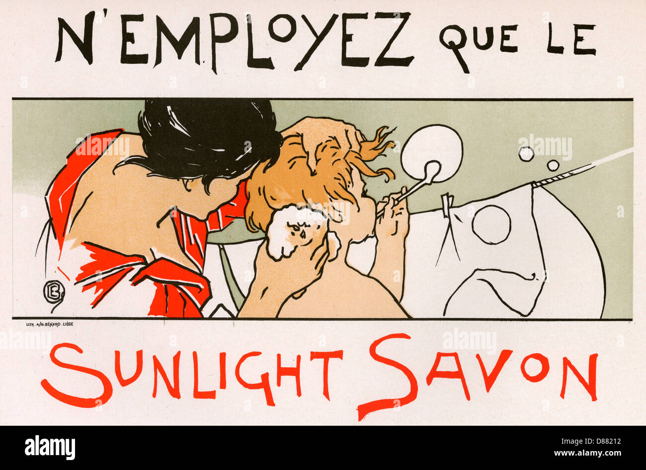 Sunlight soap advert hi-res stock photography and images - Alamy