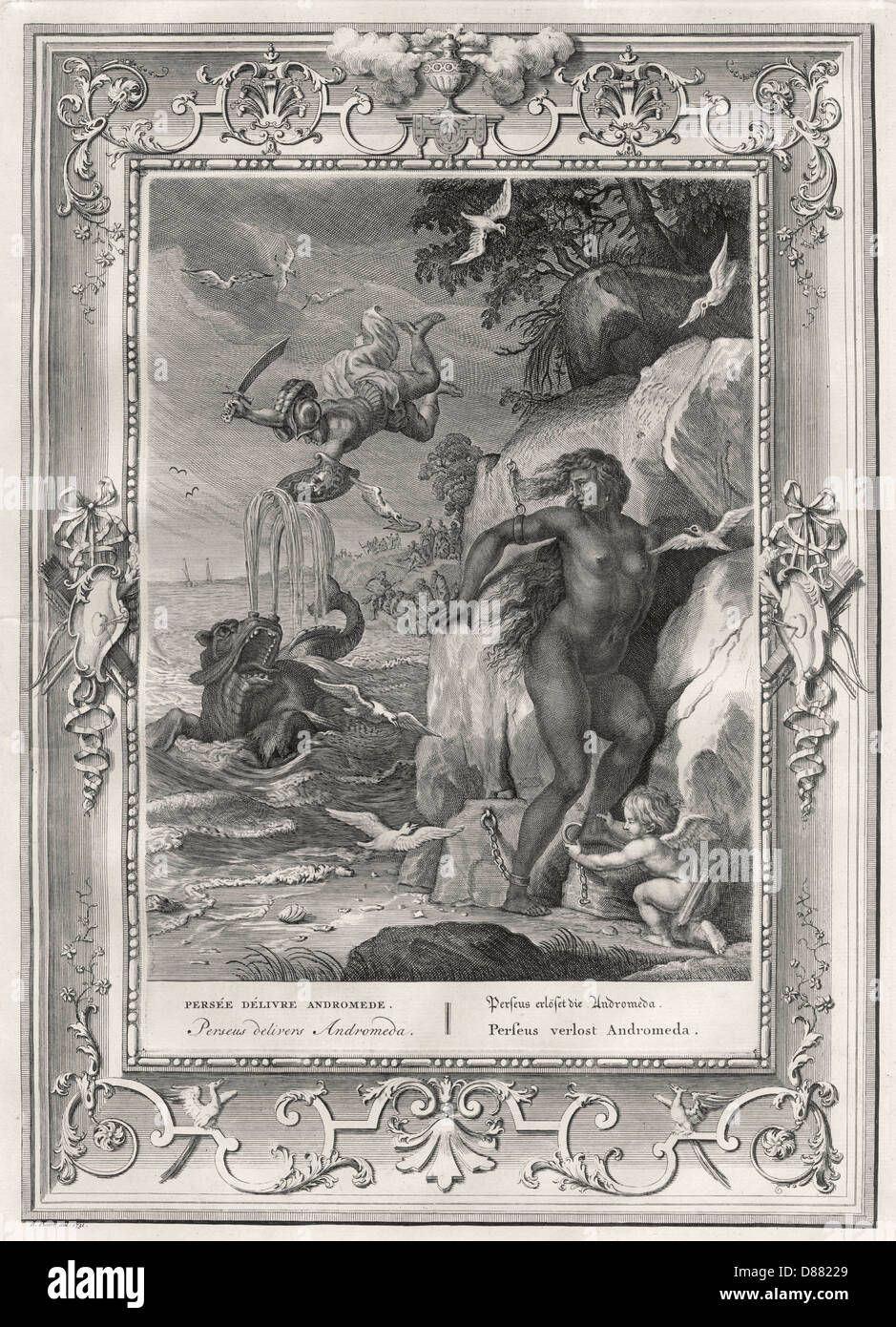 Perseus Saves Andromeda Stock Photo - Alamy