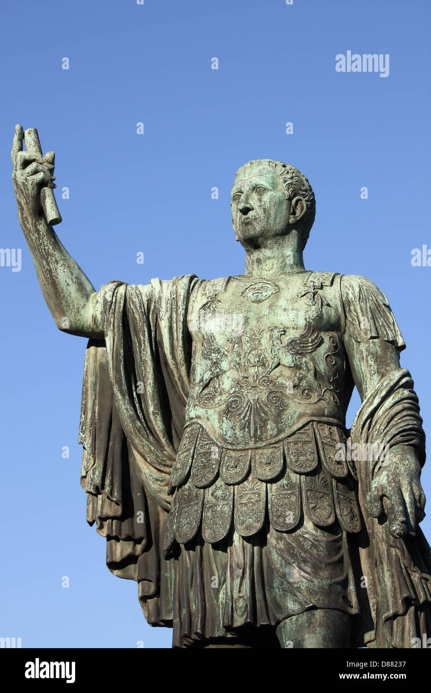 Statue of emperor Nerva in Rome, Italy Stock Photo - Alamy