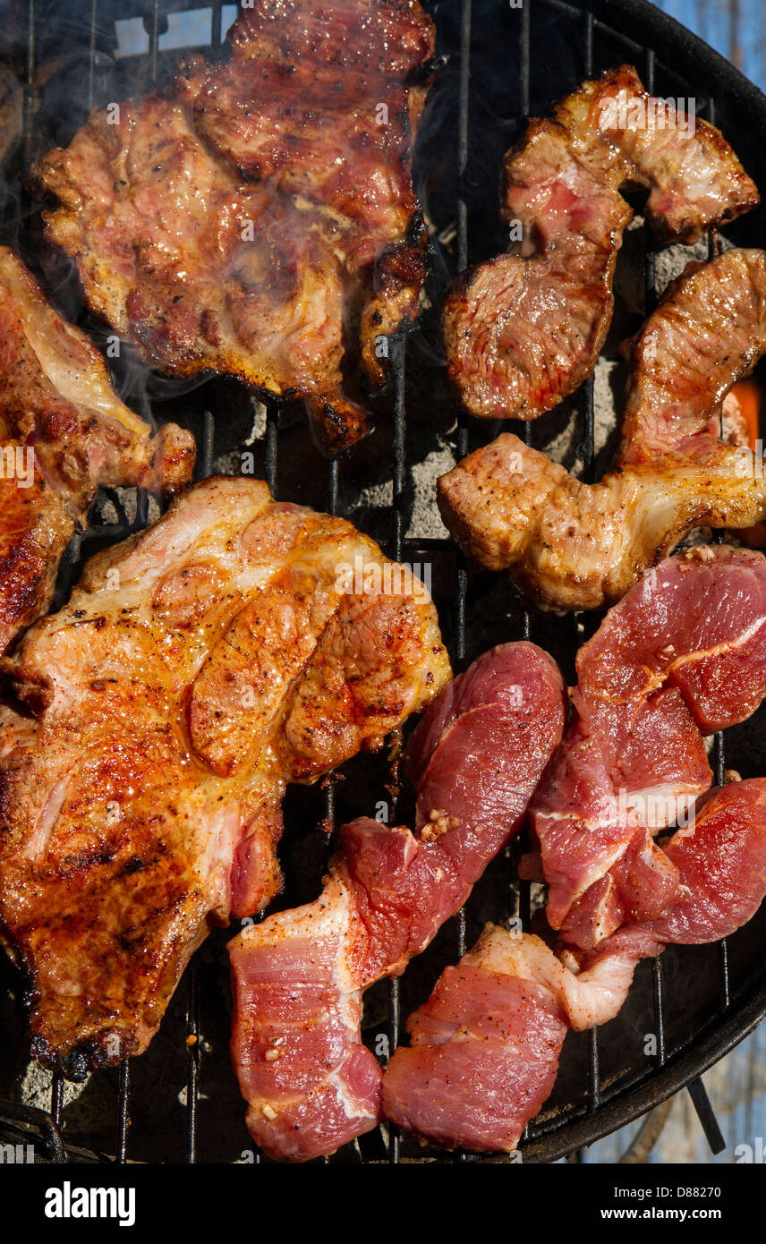 Delicious grilled foods hot hi-res stock photography and images - Alamy