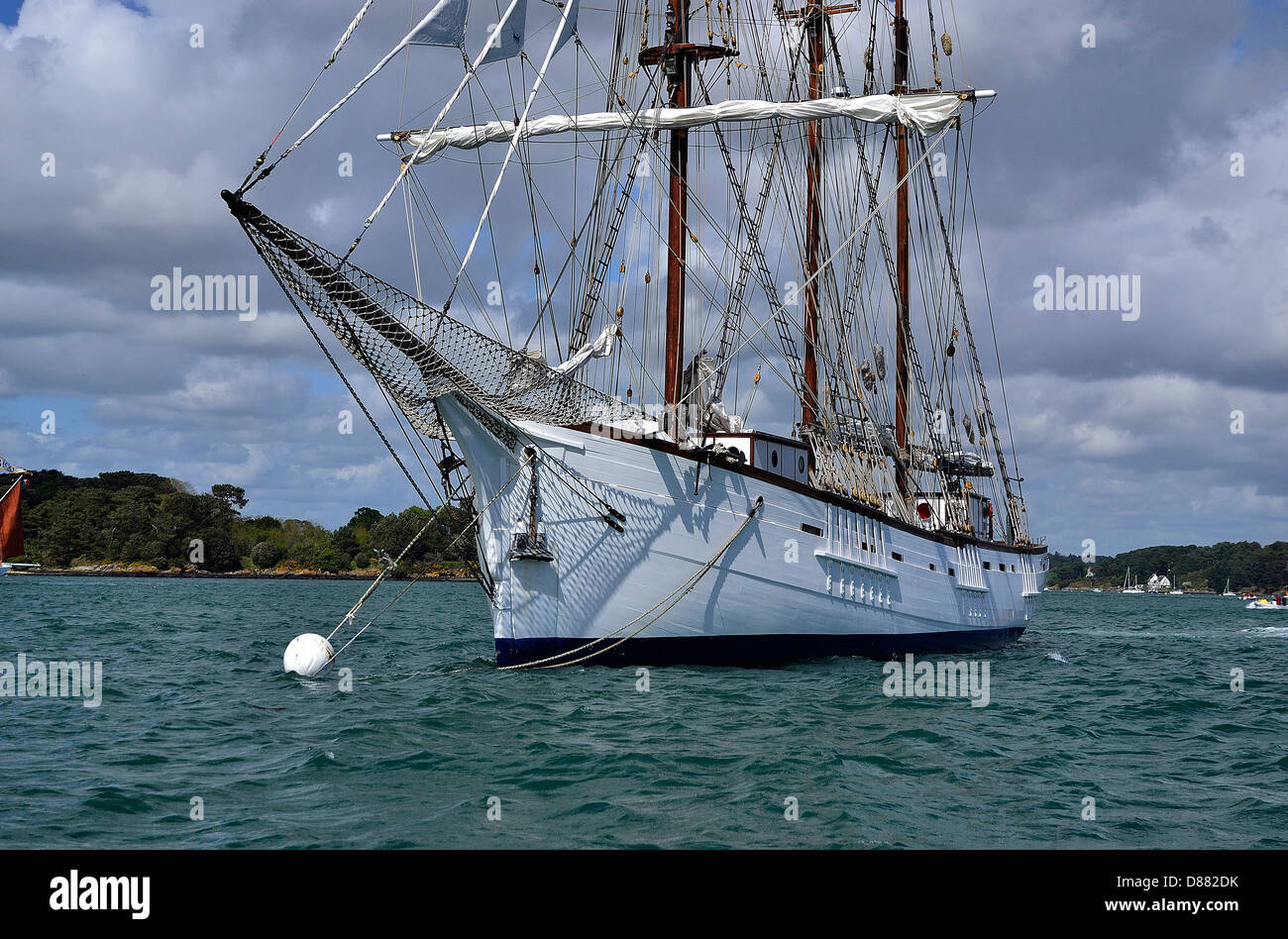 Marité : three-masted schooner, " Terre-neuvier " (1921), he practiced ...