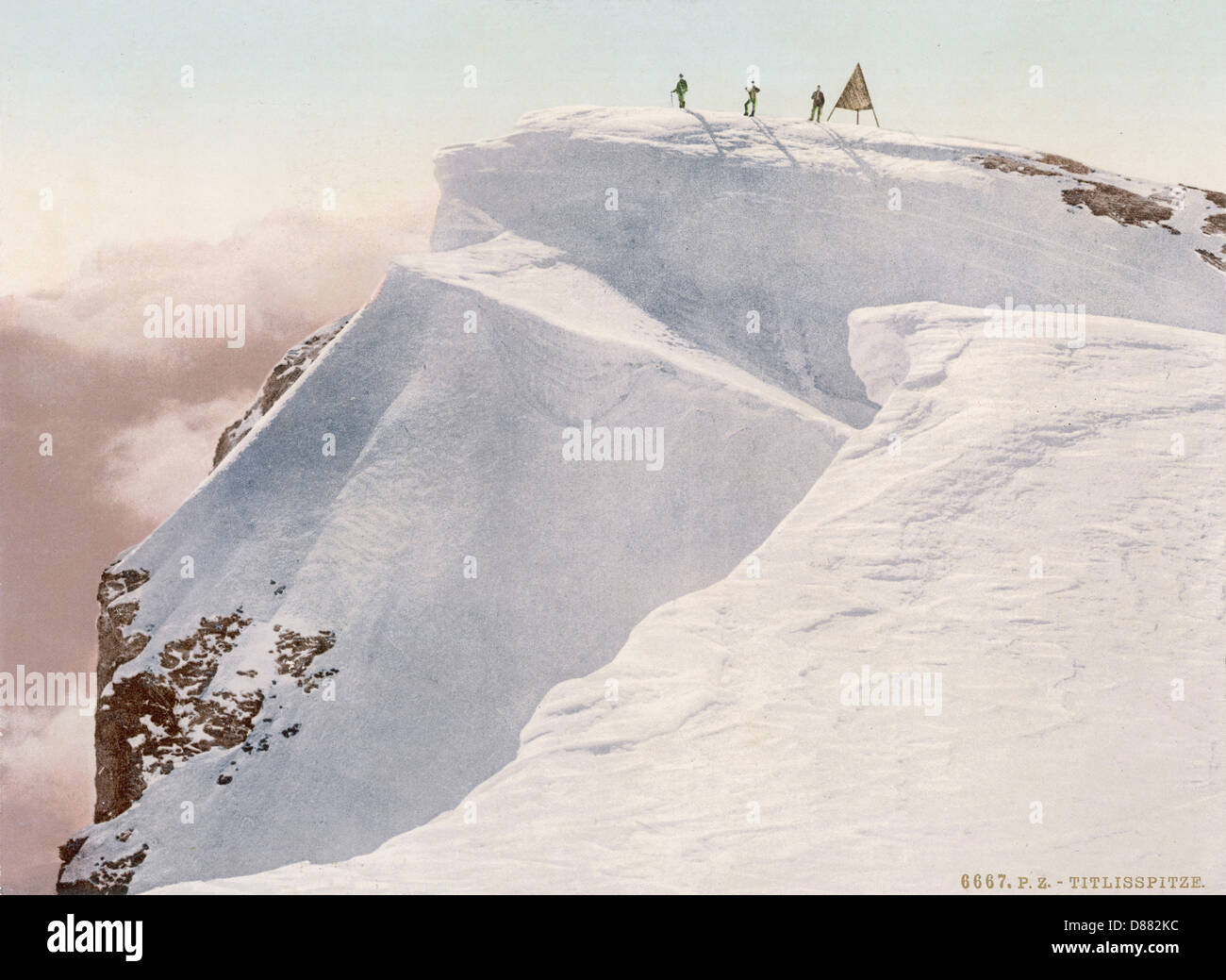 CLIMBING, ALPS (PHOTO Stock Photo - Alamy