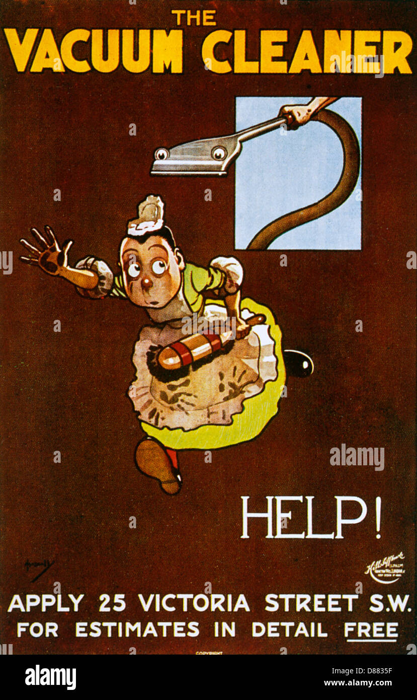 Vacuum cleaner advert hi-res stock photography and images - Alamy