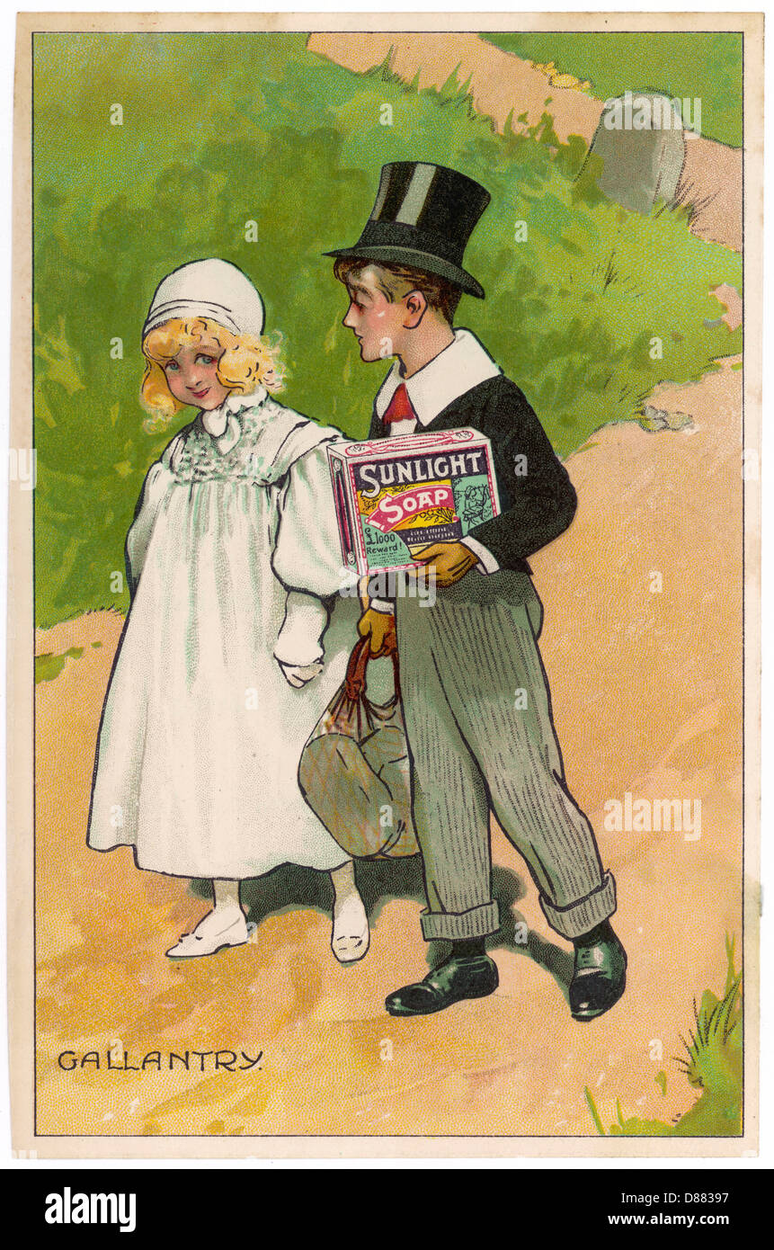 Sunlight soap advert hi-res stock photography and images - Alamy