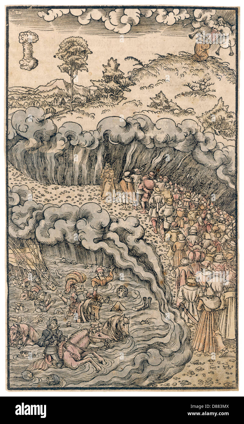 MOSES : THE RED SEA Stock Photo - Alamy