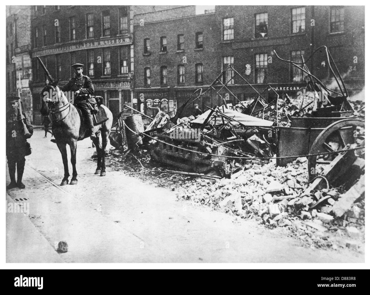 Easter Rising Aftermath Stock Photo - Alamy