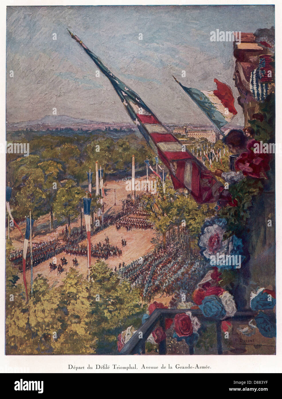 Victory parade in paris hi-res stock photography and images - Alamy