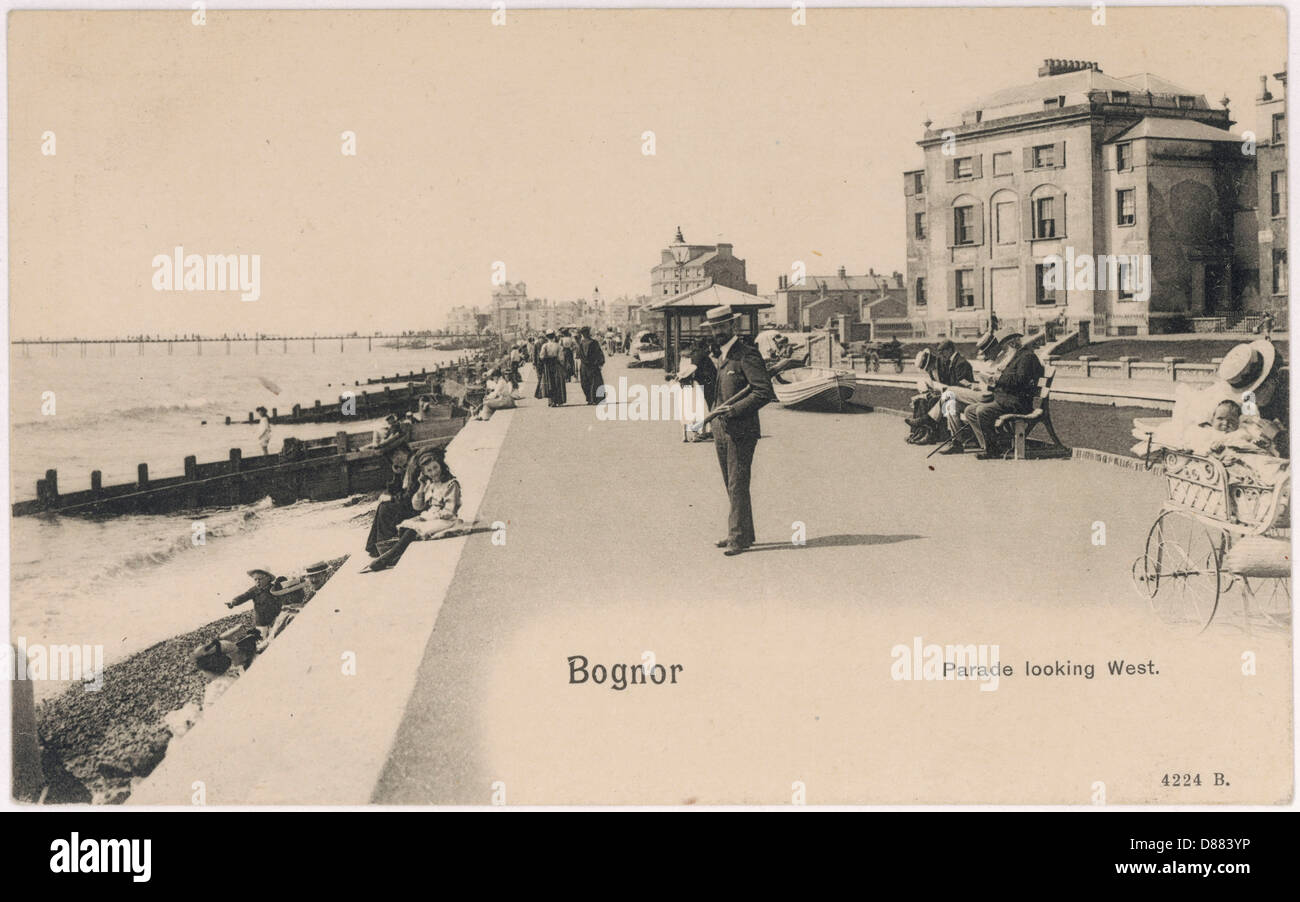 BOGNOR REGIS/PARADE 1905 Stock Photo - Alamy