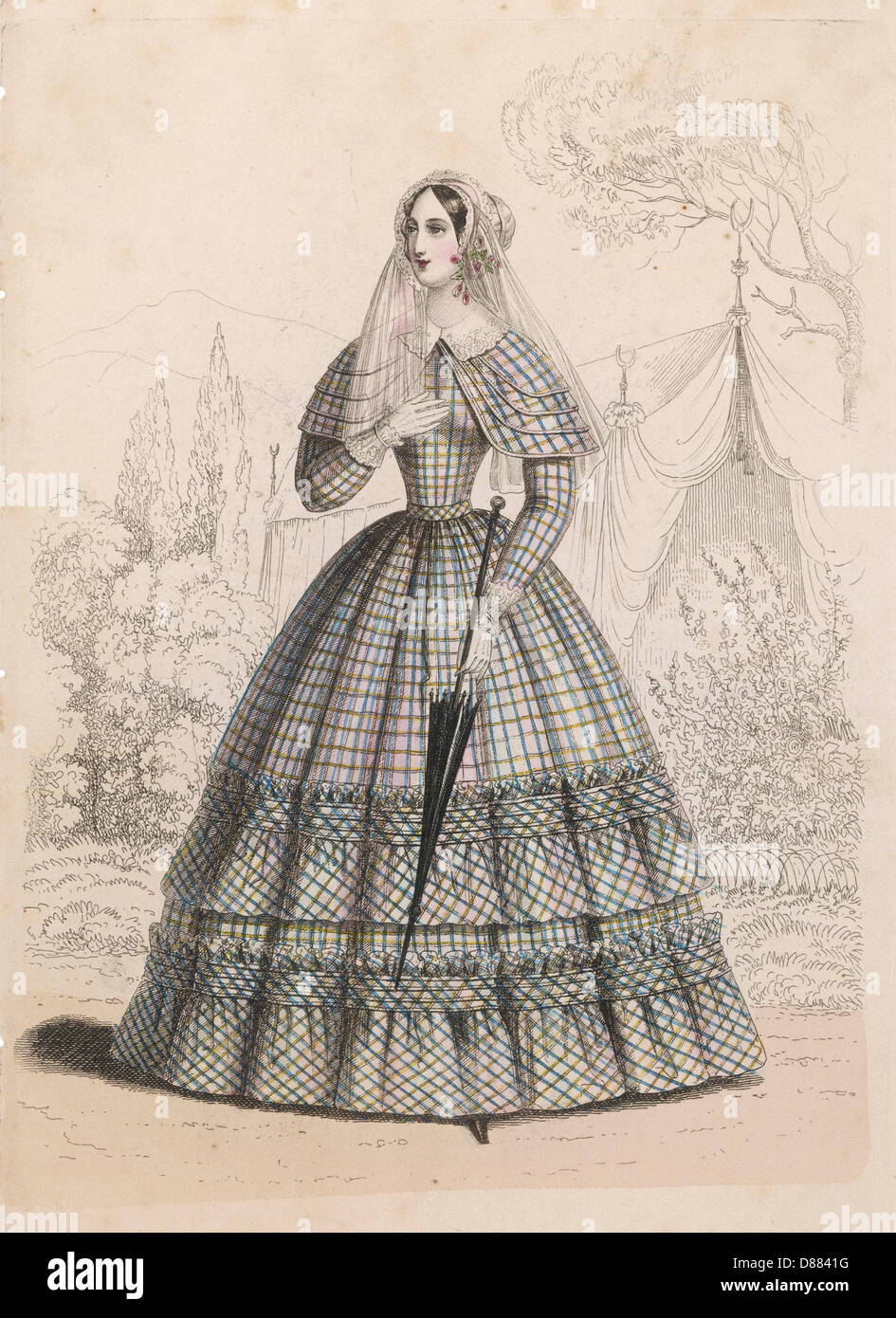 Vienna Fashion 1843 Stock Photo - Alamy