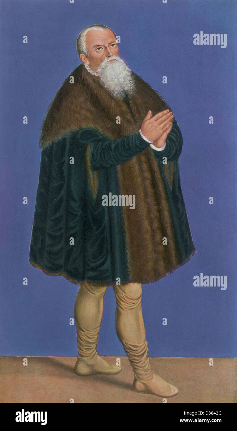 German Man 1550 Stock Photo - Alamy