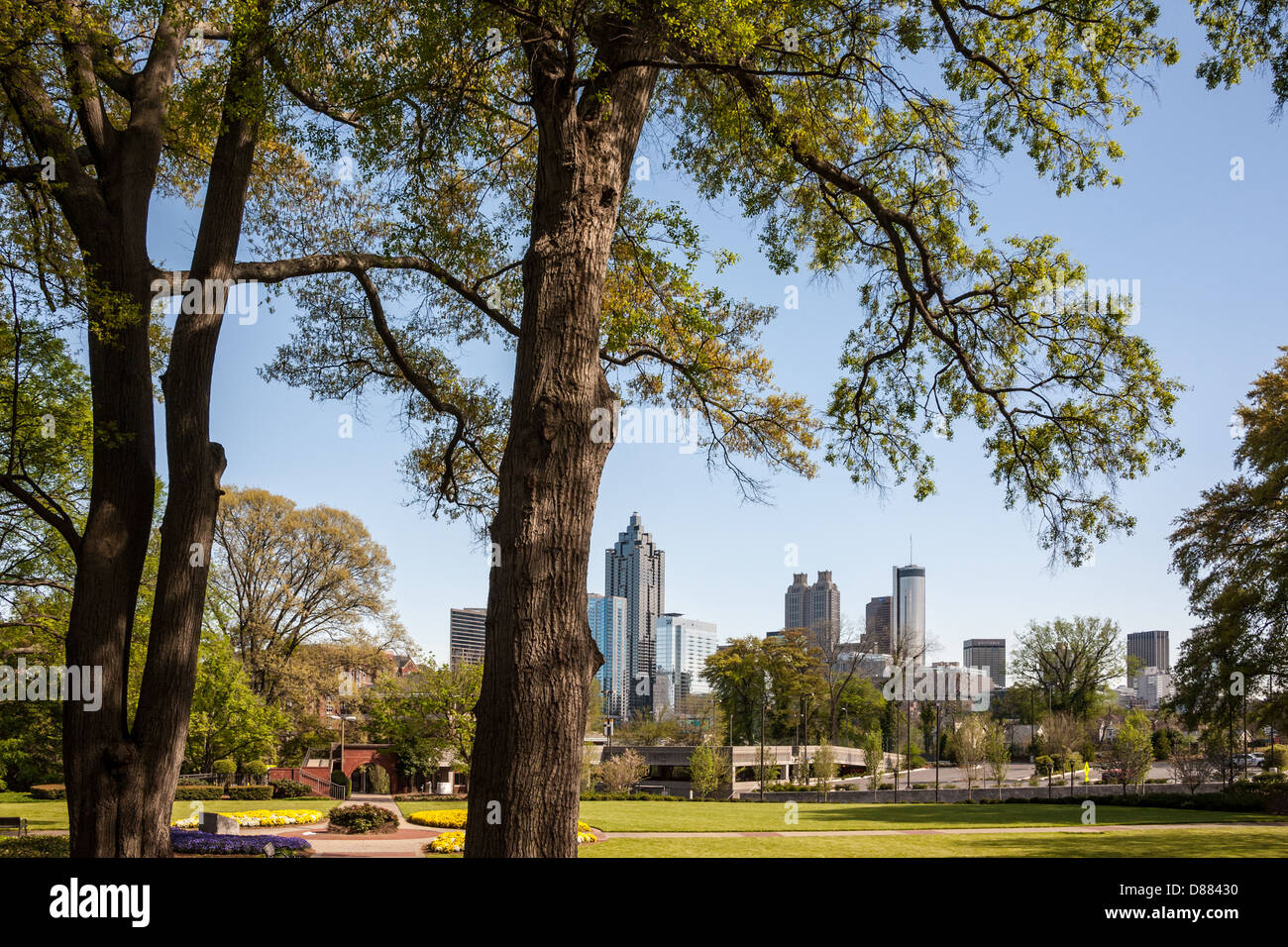 Atlanta georgia skyline view hi-res stock photography and images - Alamy