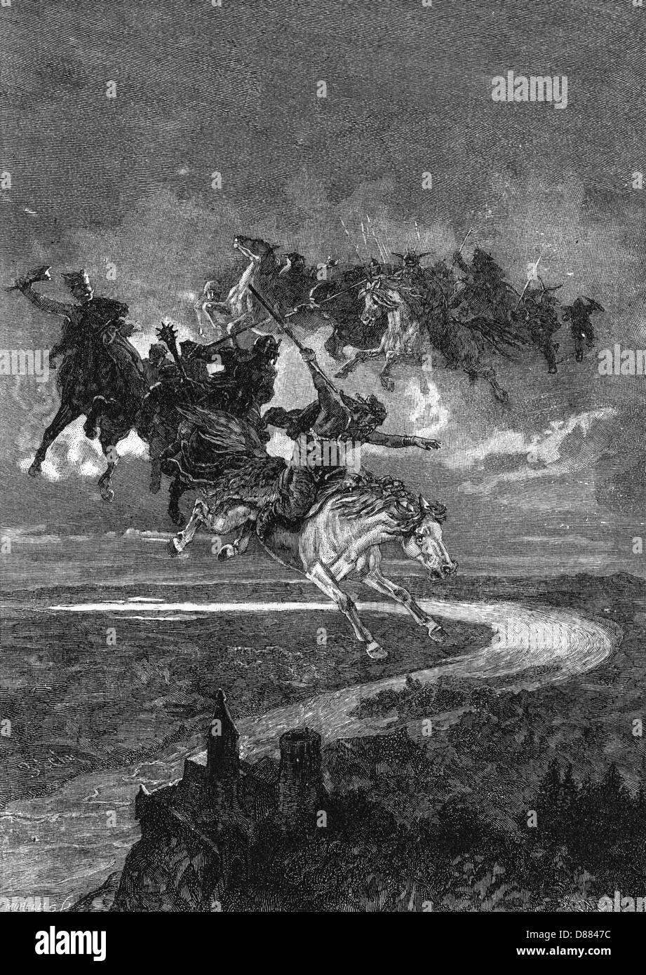 Night hunt Black and White Stock Photos & Images - Alamy