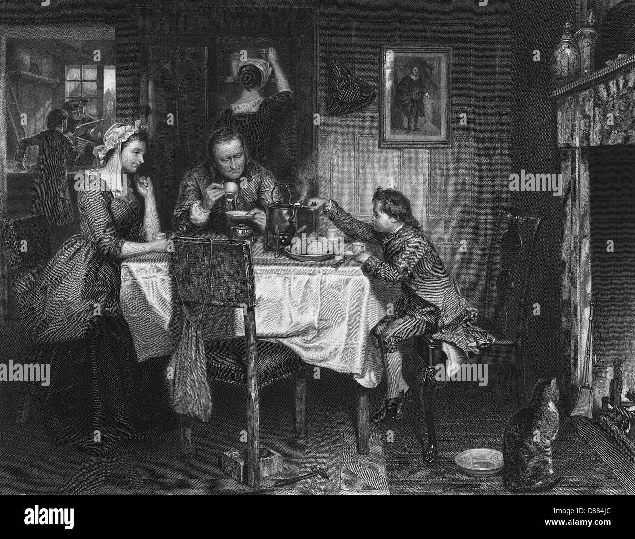 In a stone Black and White Stock Photos & Images - Alamy