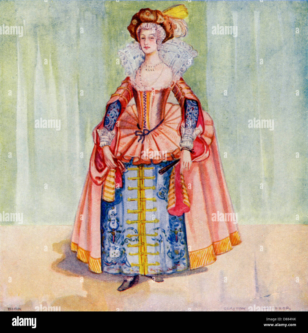 English gown hi-res stock photography and images - Alamy