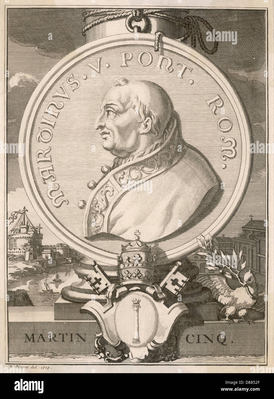 POPE MARTINUS V Stock Photo - Alamy