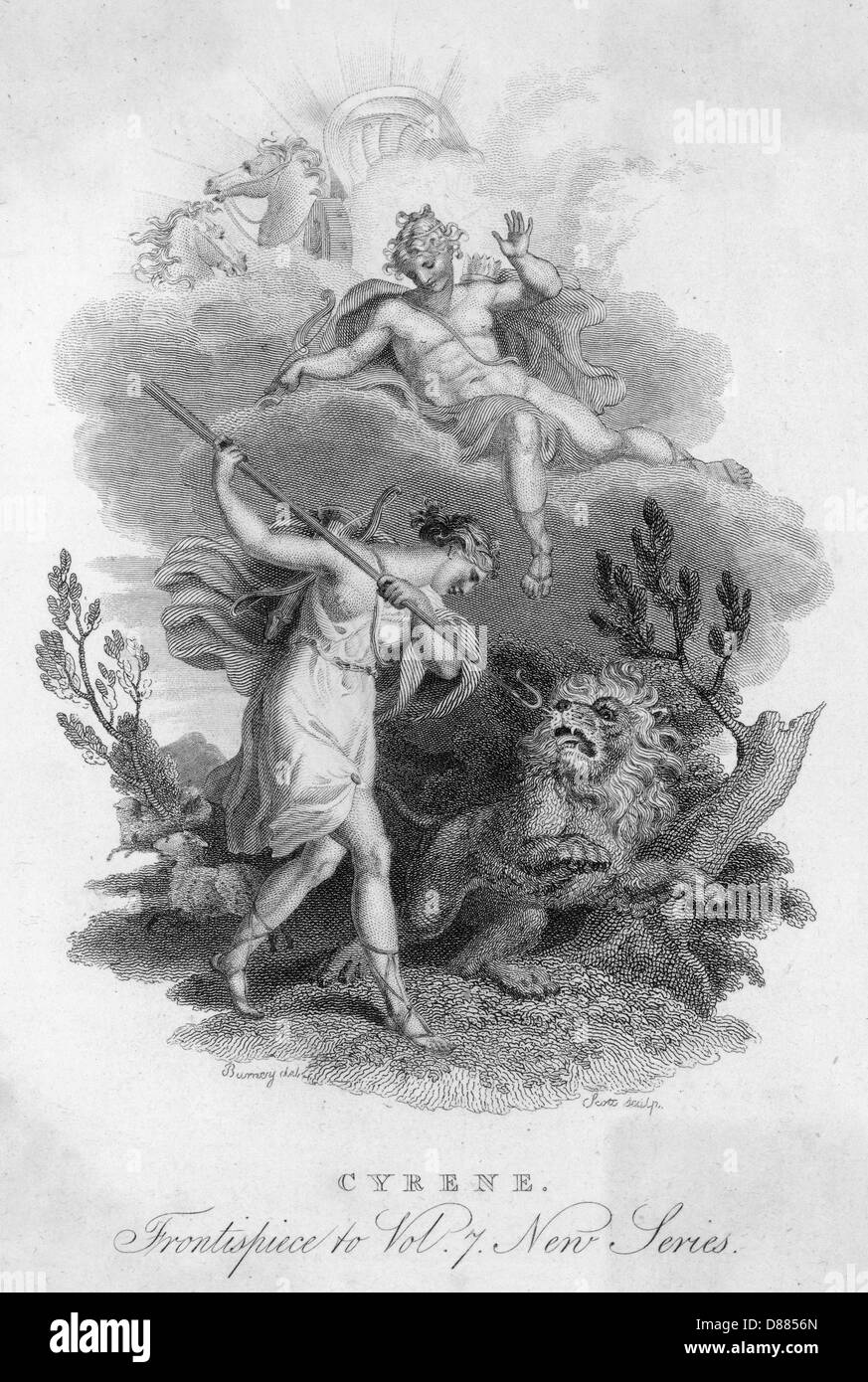 Cyrene and Proteus Stock Photo - Alamy