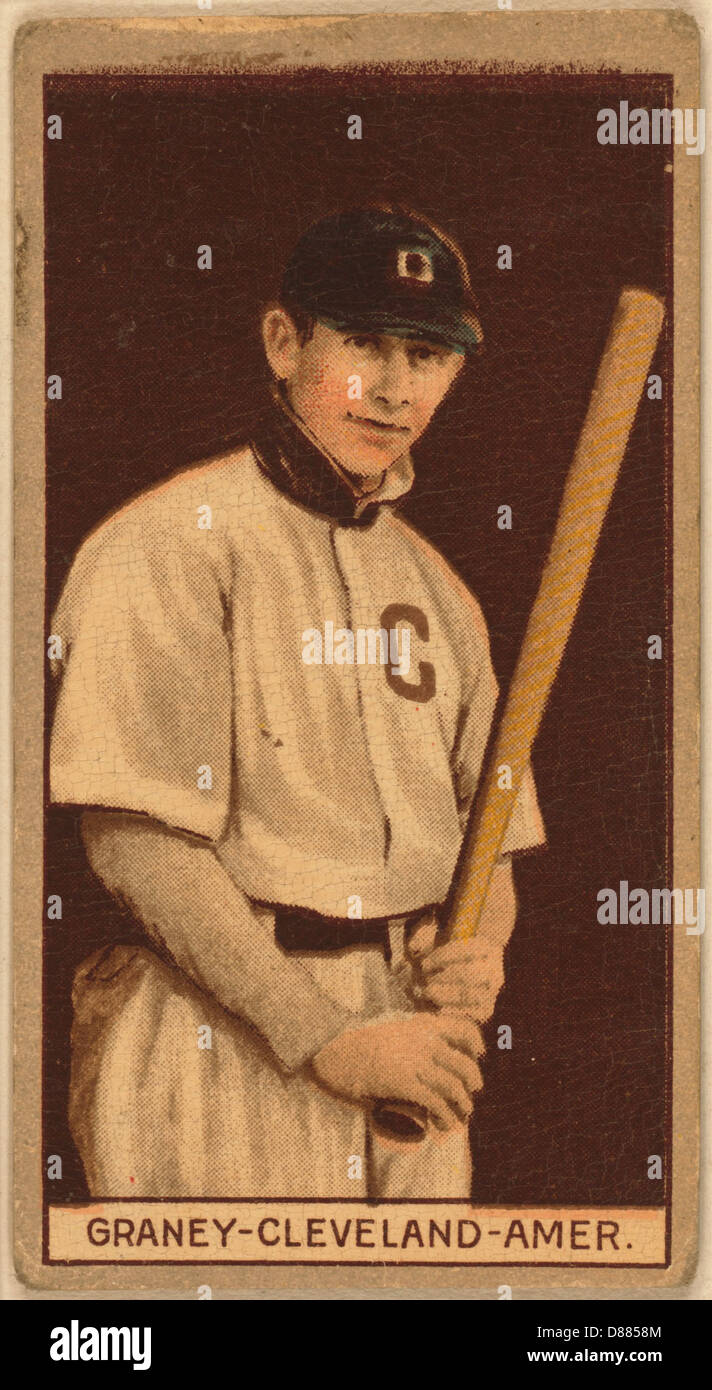 Jack Graney baseball card Stock Photo - Alamy