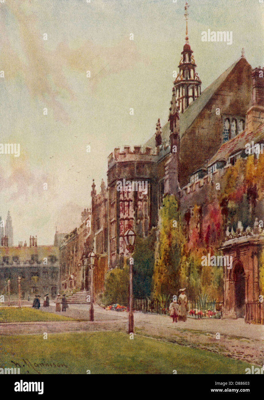 Trinity cambridge 1907 hi-res stock photography and images - Alamy
