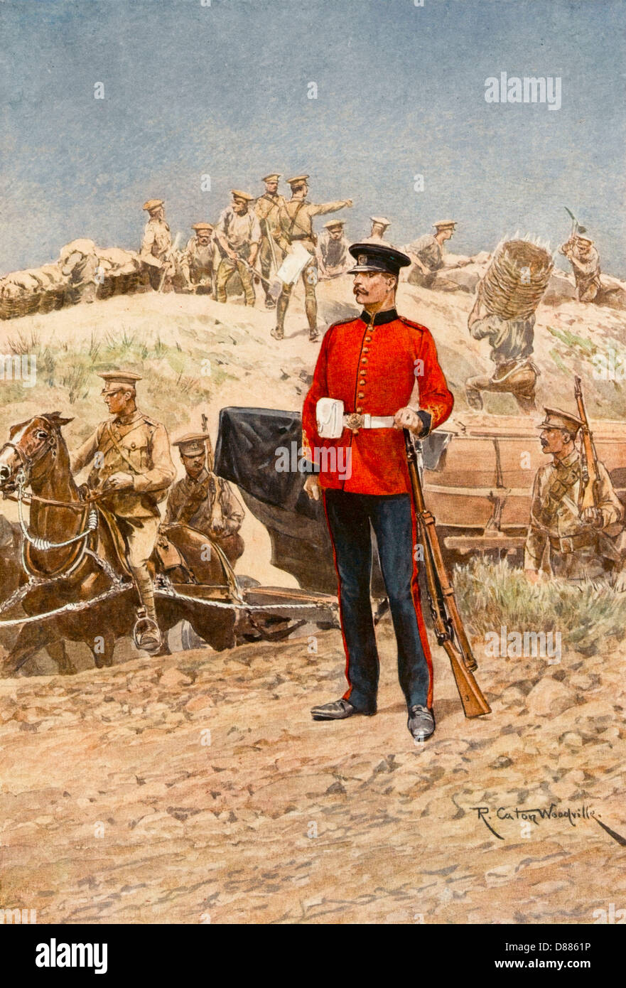 British royal engineers uniform hi-res stock photography and images - Alamy