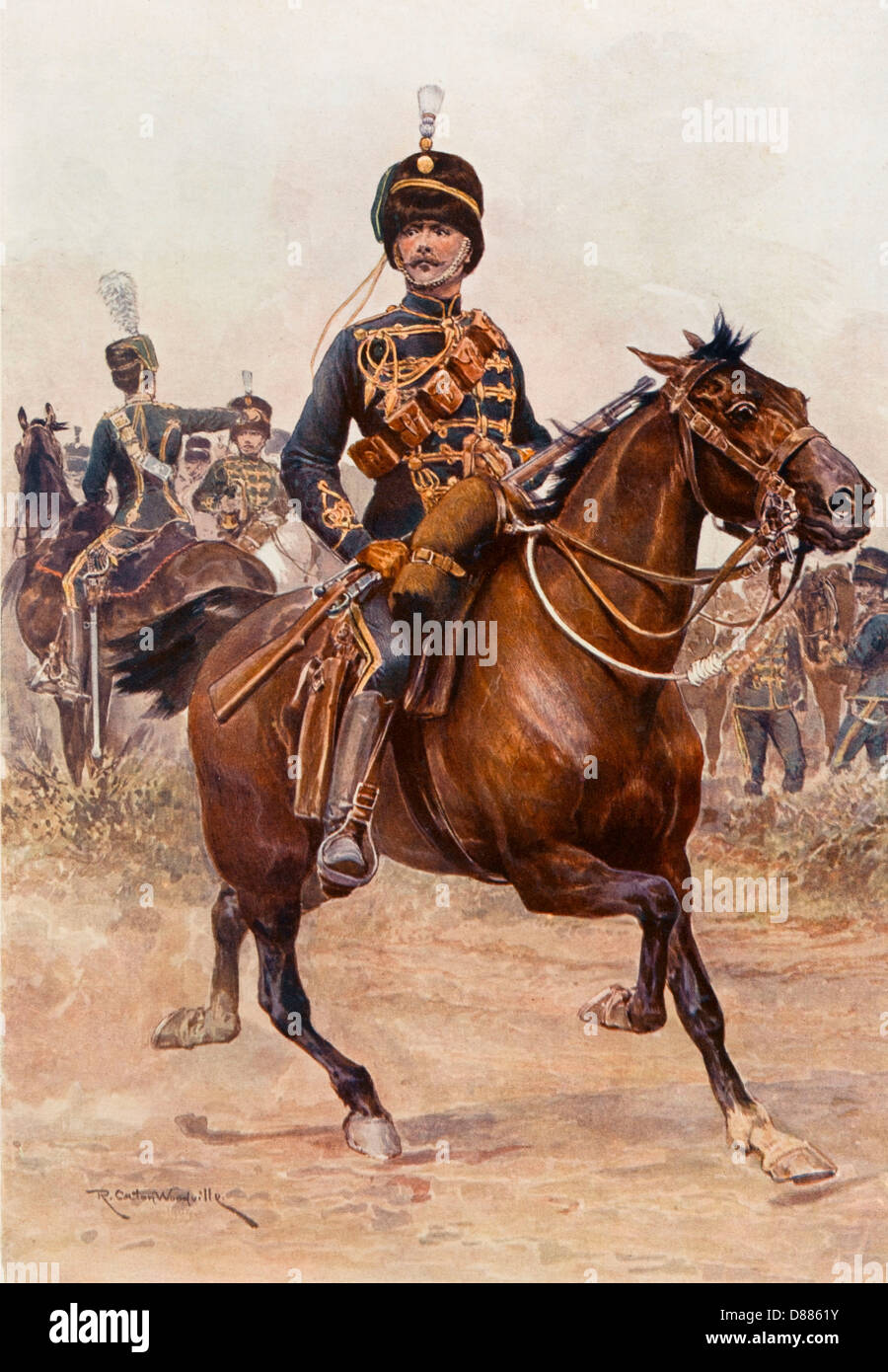 County of london yeomanry hi-res stock photography and images - Alamy