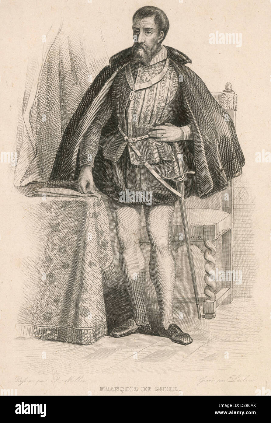 FRANCOIS DE GUISE/MILLER Stock Photo - Alamy