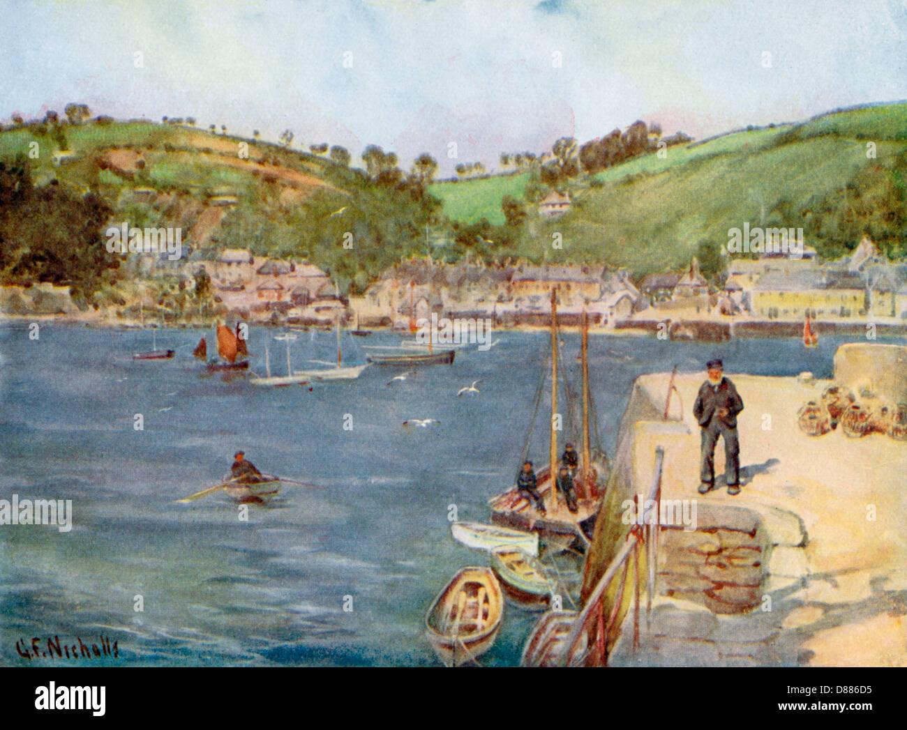 Flushing cornwall 1925 hi-res stock photography and images - Alamy