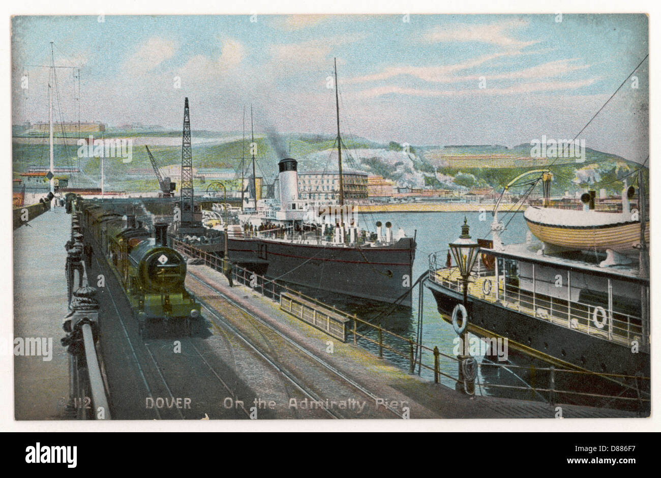Dover admiralty pier hi-res stock photography and images - Alamy