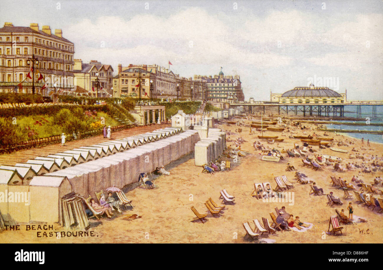 Beach England 1920s High Resolution Stock Photography and Images - Alamy
