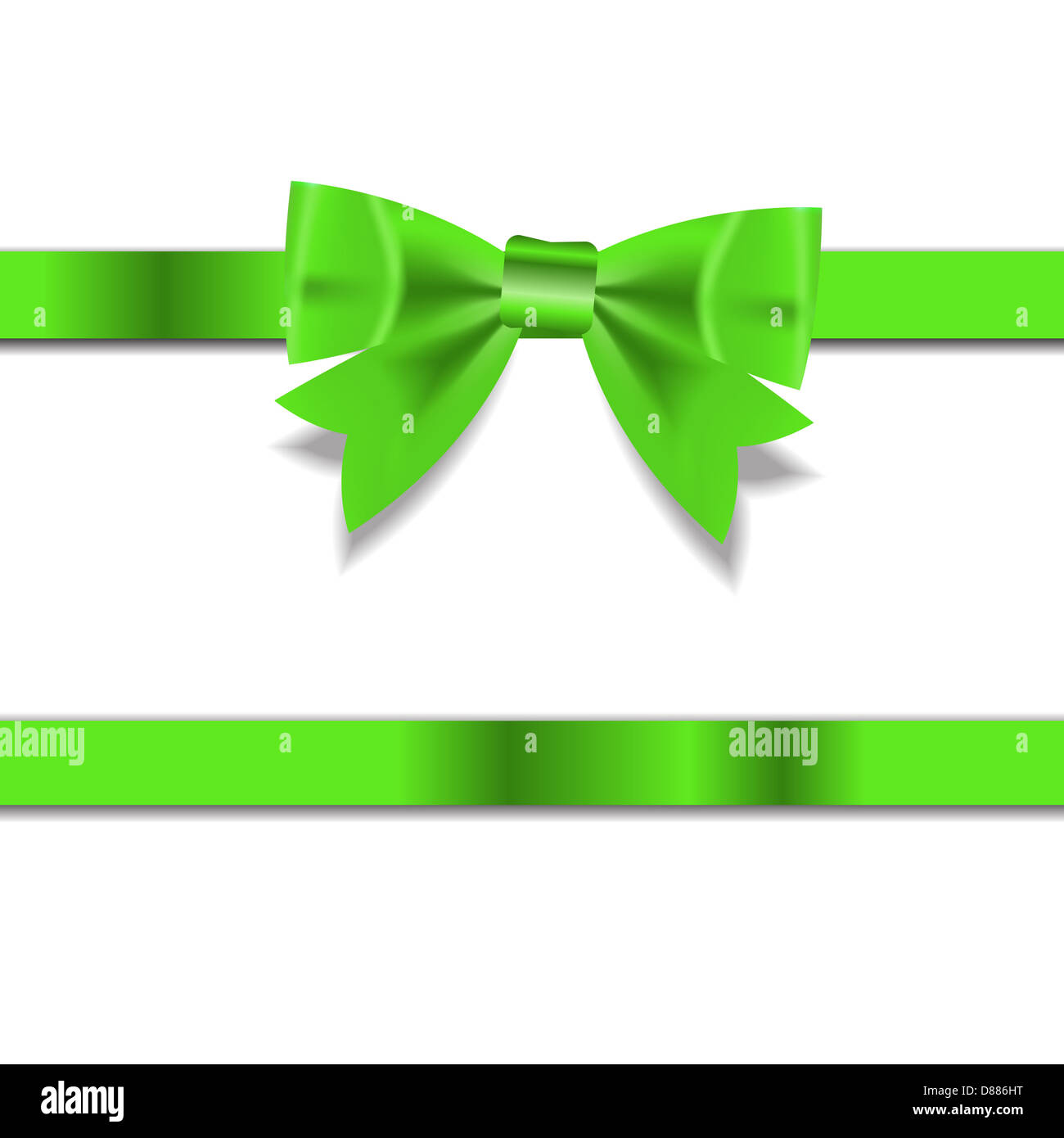 Beautyful Gift Ribbon . Vector illustration Stock Photo - Alamy