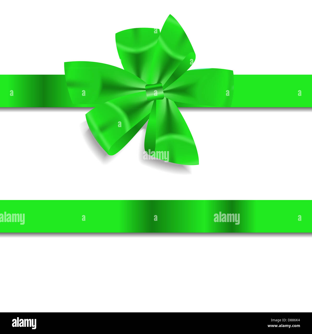 Beautyful Gift Ribbon . Vector illustration Stock Photo - Alamy
