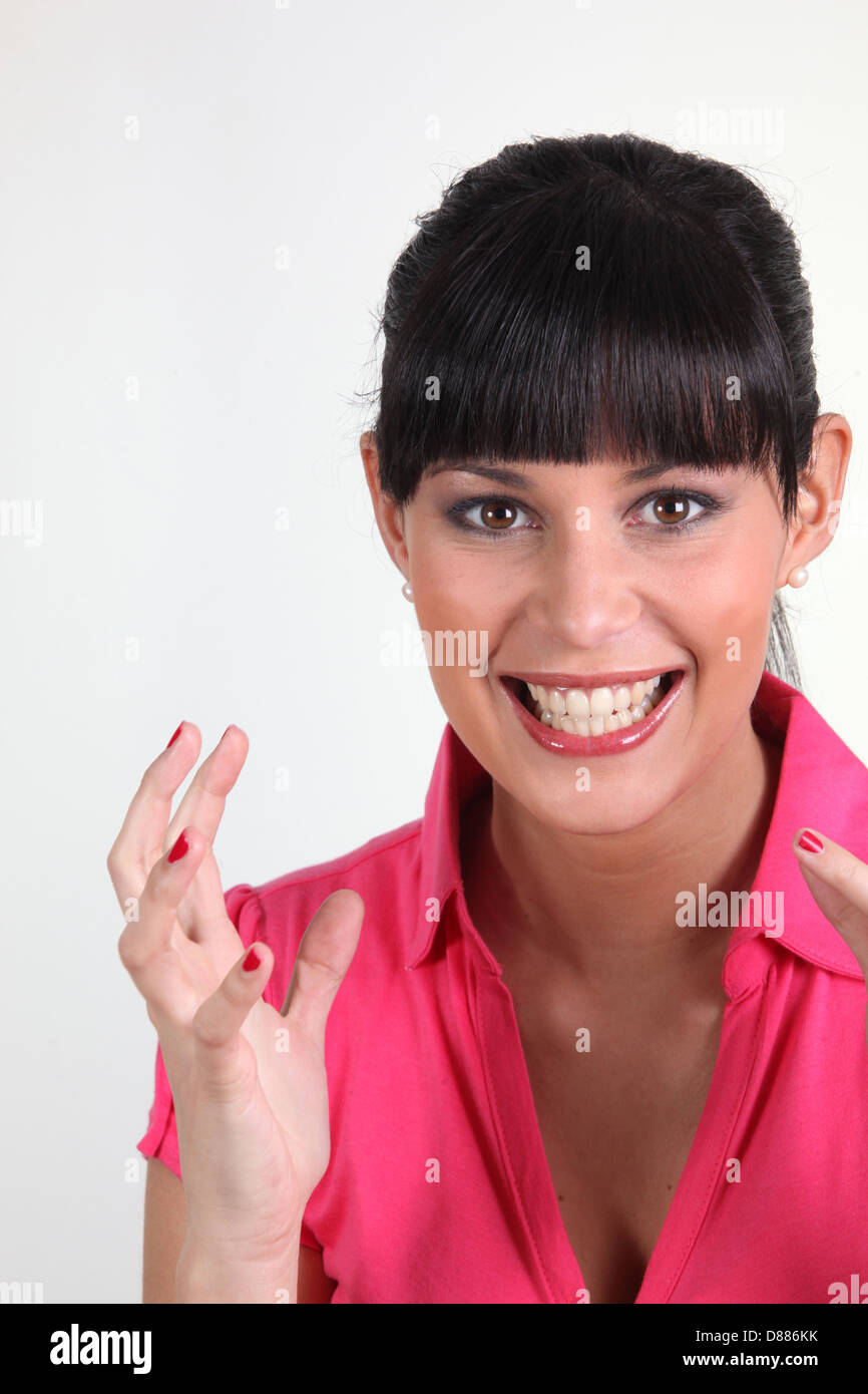 Barred teeth hi-res stock photography and images - Alamy