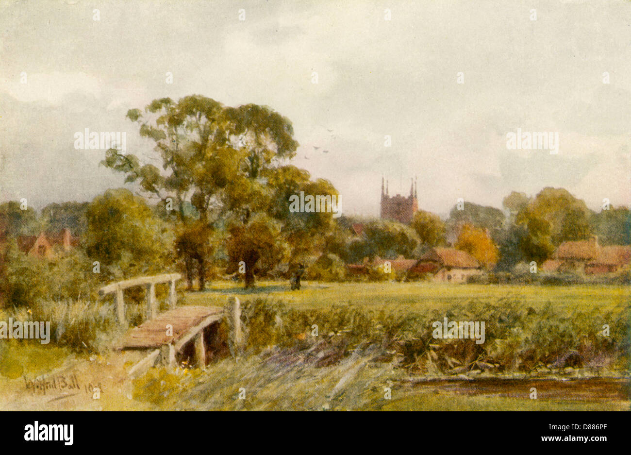 Old basing church hi-res stock photography and images - Alamy