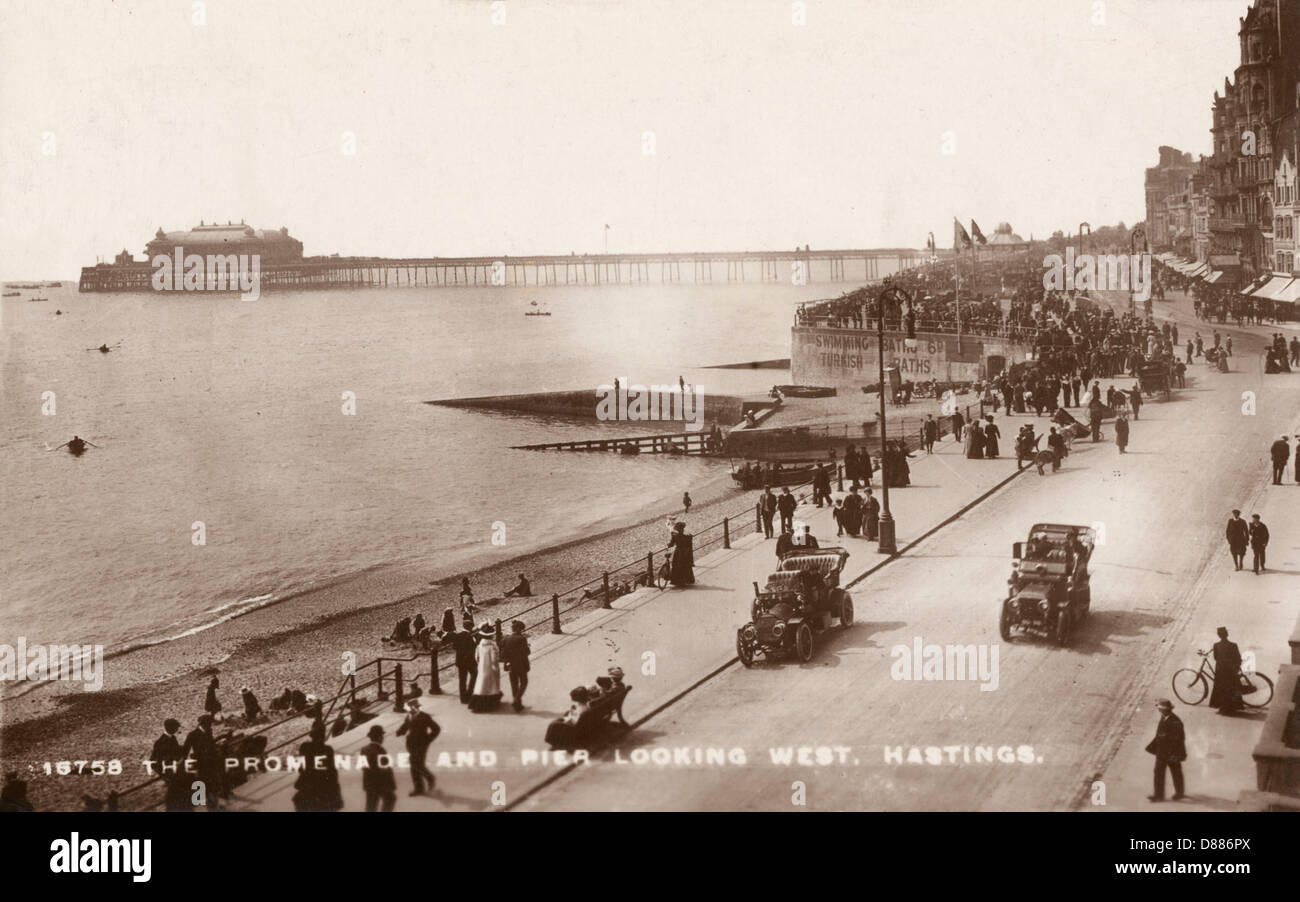 HASTINGS/PROM & PIER Stock Photo - Alamy