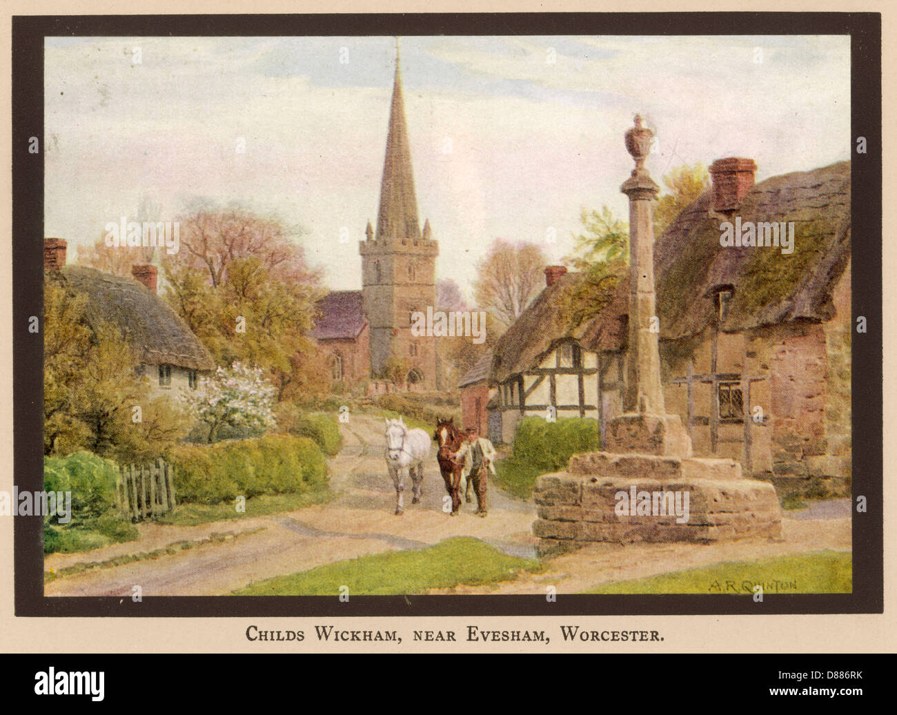 Wickham village hi-res stock photography and images - Alamy
