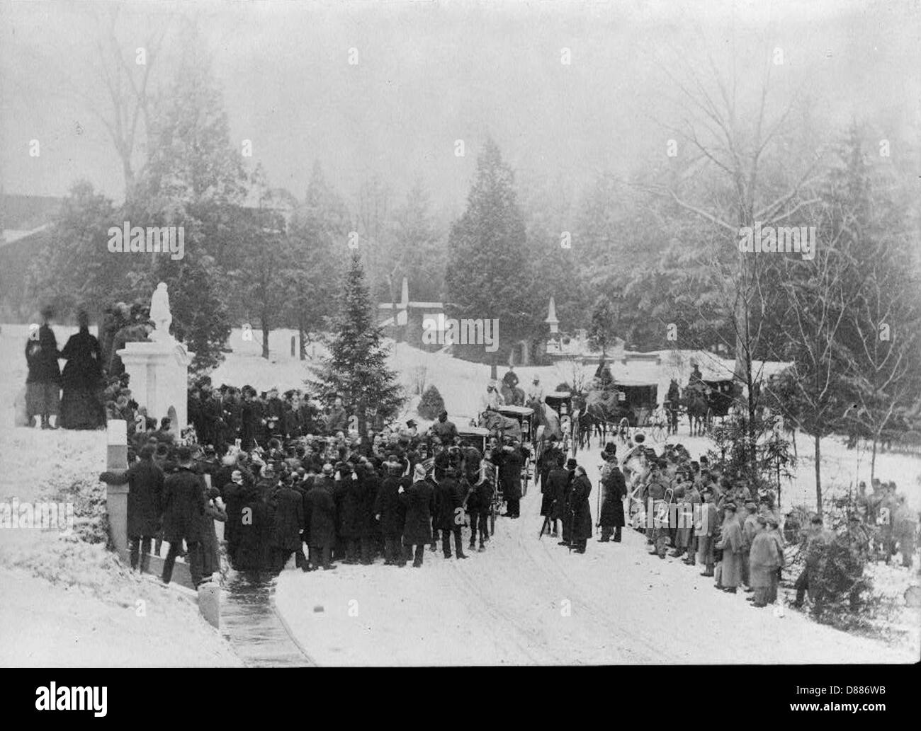 John A. Logan funeral Stock Photo - Alamy