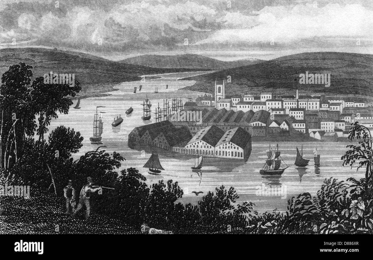 Devonport view Black and White Stock Photos & Images - Alamy