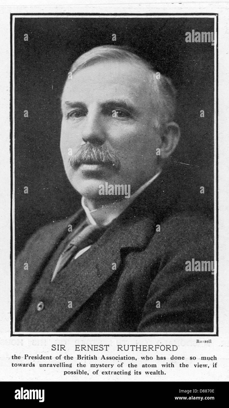Ernest rutherford hi-res stock photography and images - Alamy