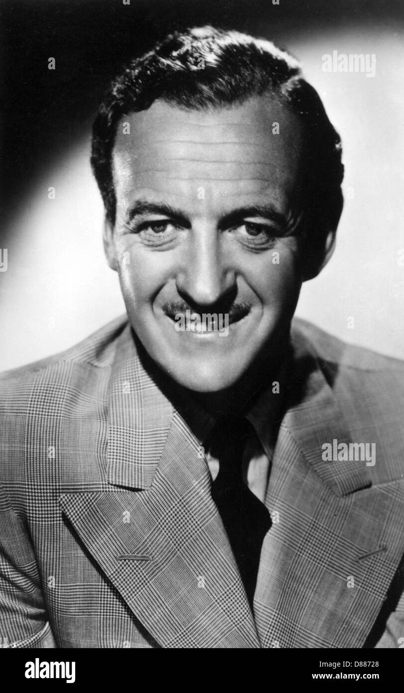 British Actor David Niven High Resolution Stock Photography and Images ...