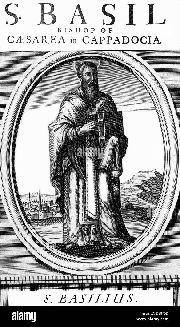 ST BASIL OF CAESAREA Stock Photo - Alamy