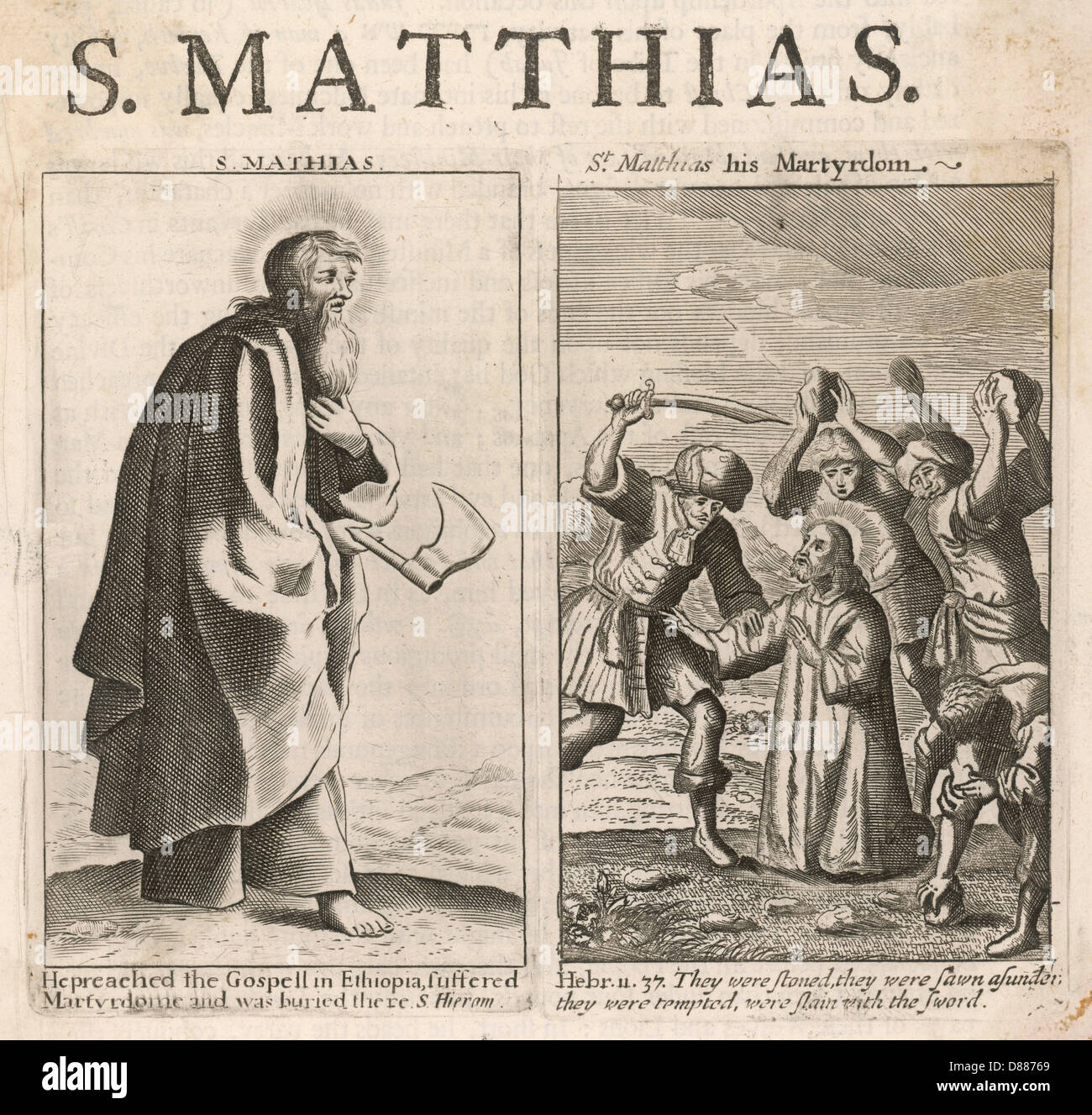 Matthias the apostle hi-res stock photography and images - Alamy