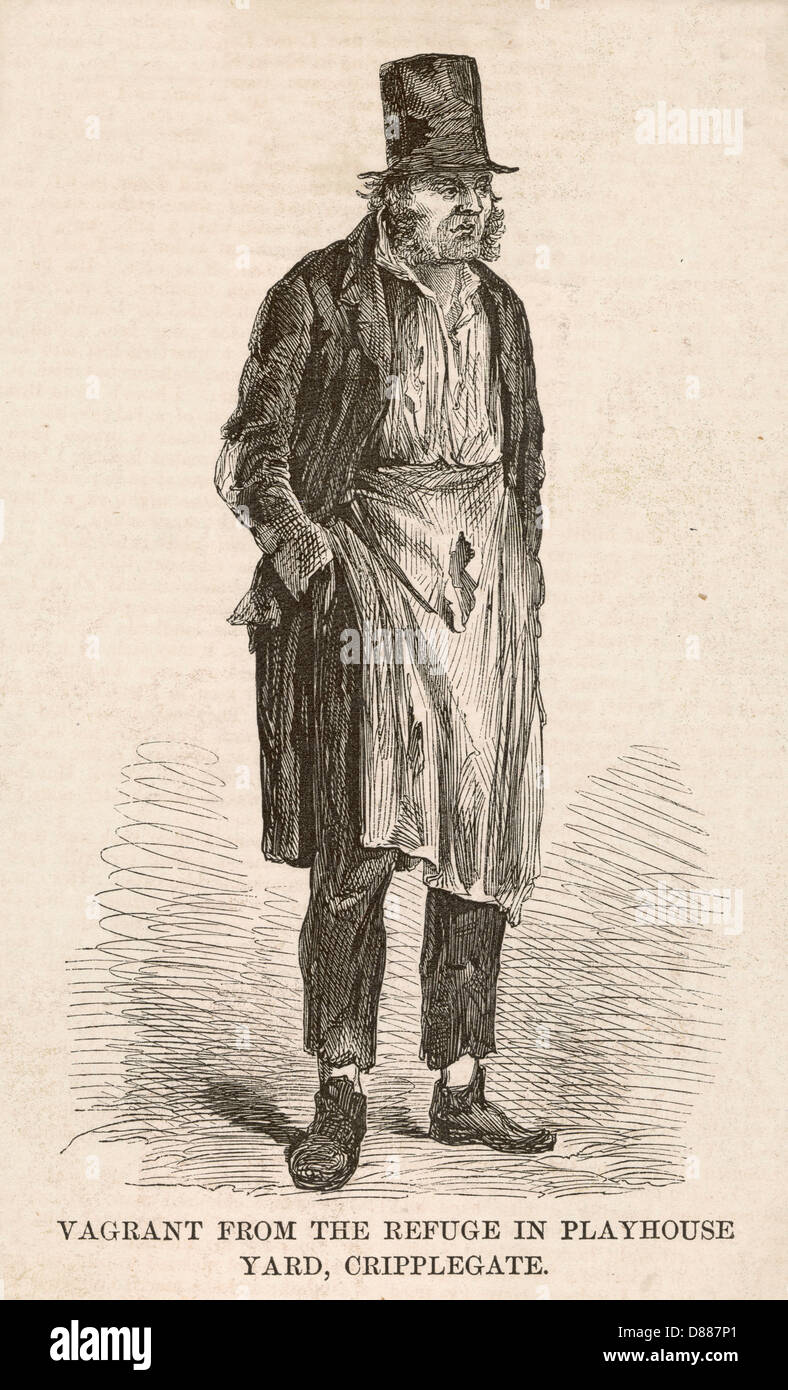 Vagrant london hi-res stock photography and images - Alamy