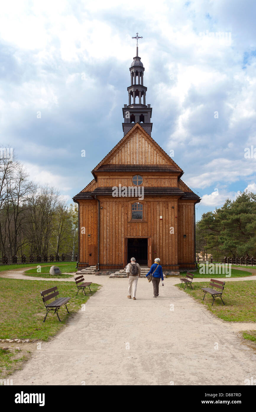 18th-century timber church from Drążdżewo village in Museum of the ...