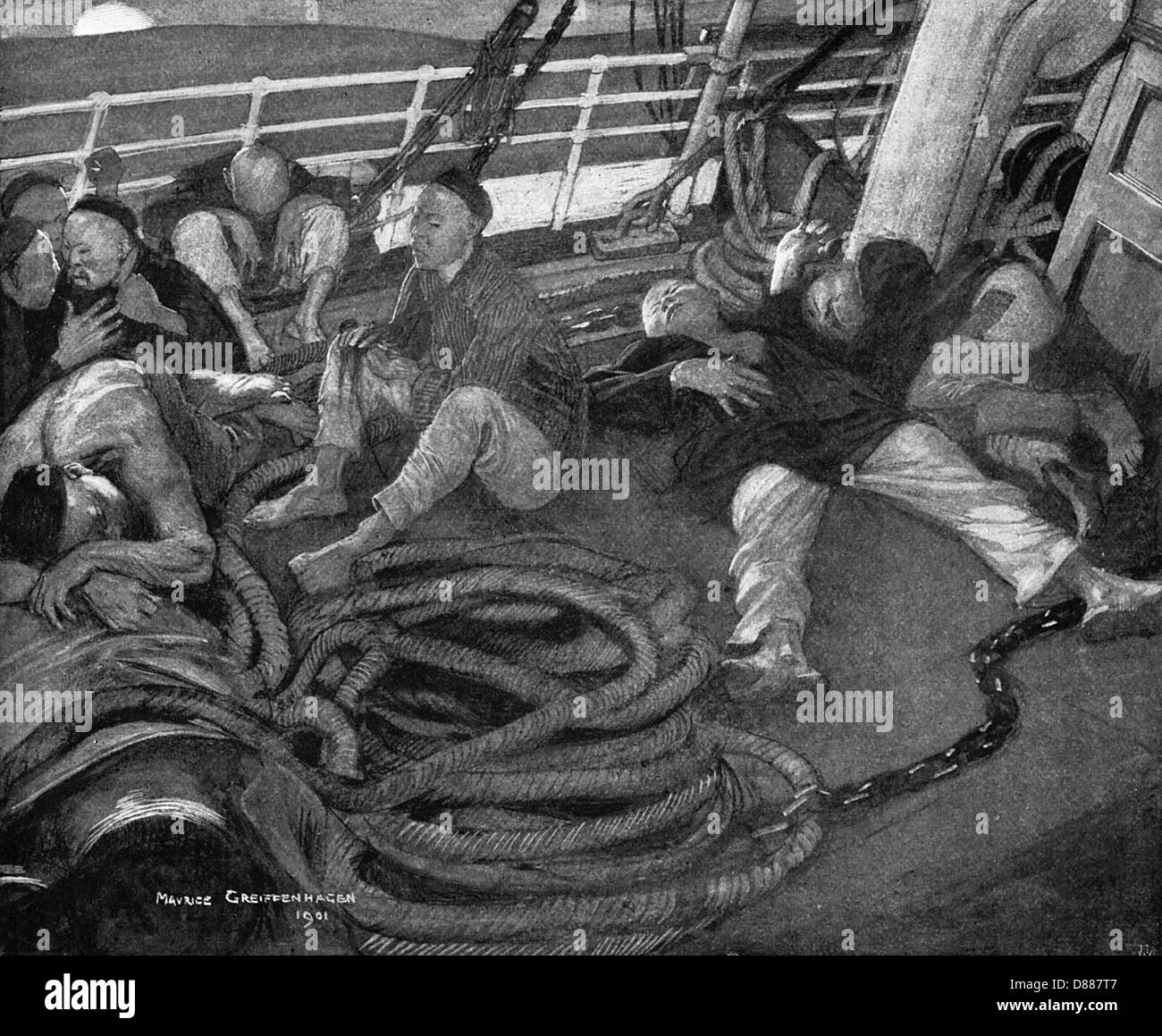 Coolies chinese hi-res stock photography and images - Alamy