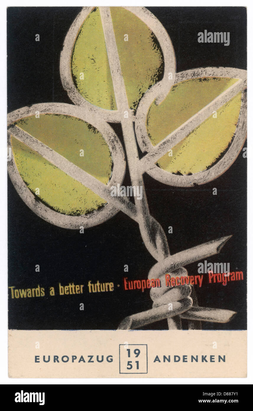 EUROPEAN RECOVERY 1951 Stock Photo - Alamy