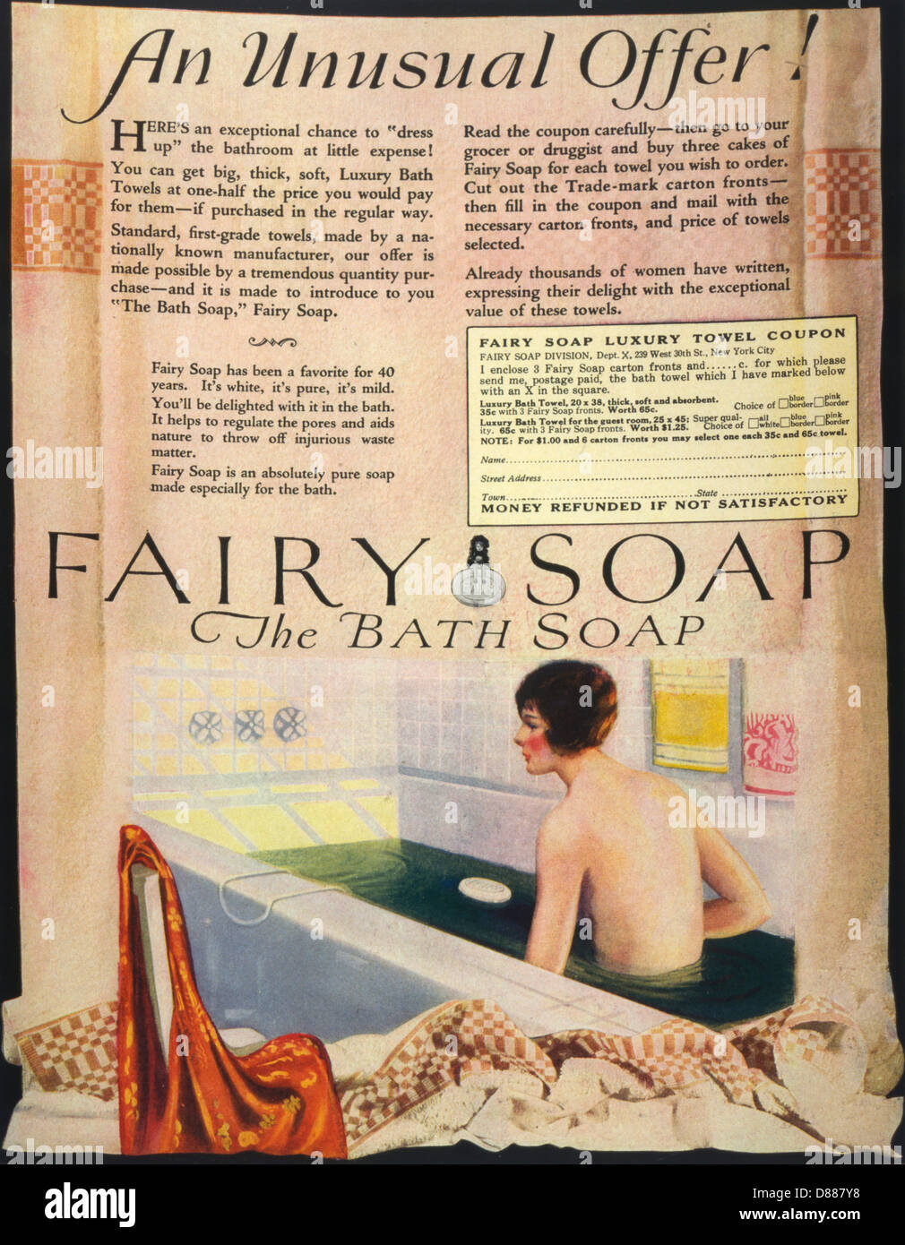 FAIRY SOAP ADVERT Stock Photo - Alamy